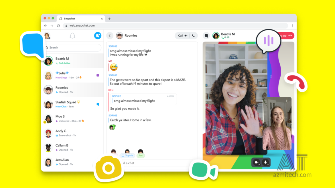 The Snapchat app now has a web version from Snap | Latest Technology ...